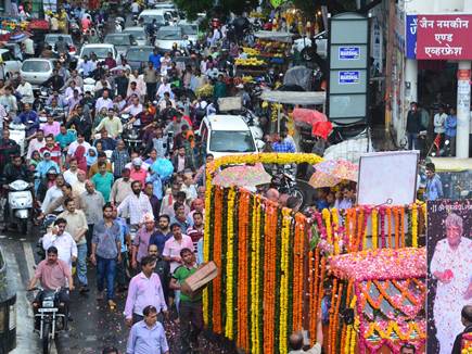 तांत्रिक डबराल बाबा की देह पंचतत्व में विलीन