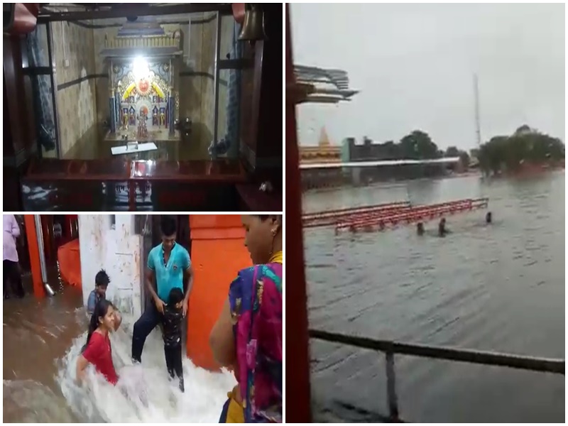 VIDEO : जब 3 साल बाद ताप्ती नदी शहर में आई तो खुशी से झूमने लगे लोग ...