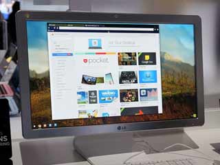 क्रोम ओएस पर चलने वाला पीसी लांच