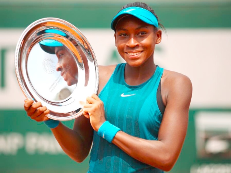 15 साल की अमेरिकी कोरी विम्बल्डन के पात्रता दौर को पार करने वाली सबसे ...