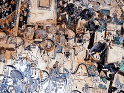 दुर्लभ पेंटिंग की हो रही दुर्दशा, लंबे समय से नहीं हुआ केमिकल ट्रीटमेंट