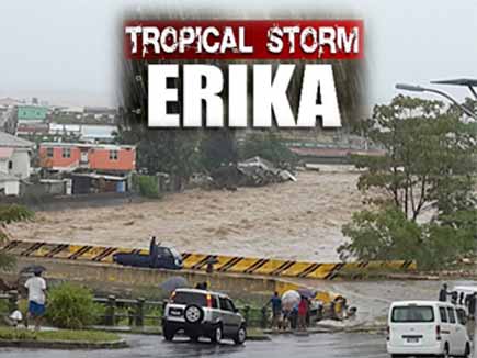 एरिका तूफान से 20 की मौत, कई लापता