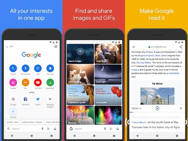 Google Go Search हुआ रोल आउट, सर्चिंग होगी और तेज और आसान - Google Go ...