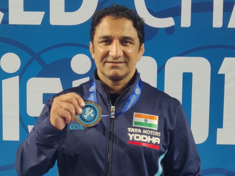 World Veteran Wrestling Championship: कृपाशंकर ने भारत को दिलाया कांस्य ...