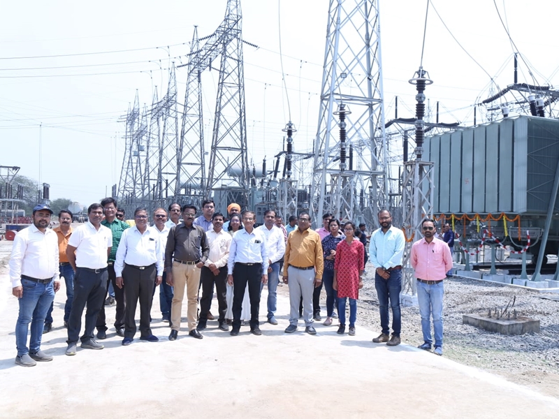 रायपुर में बेहतर बिजली सप्लाई के लिये बोरझरा में लगा नया पावर ...