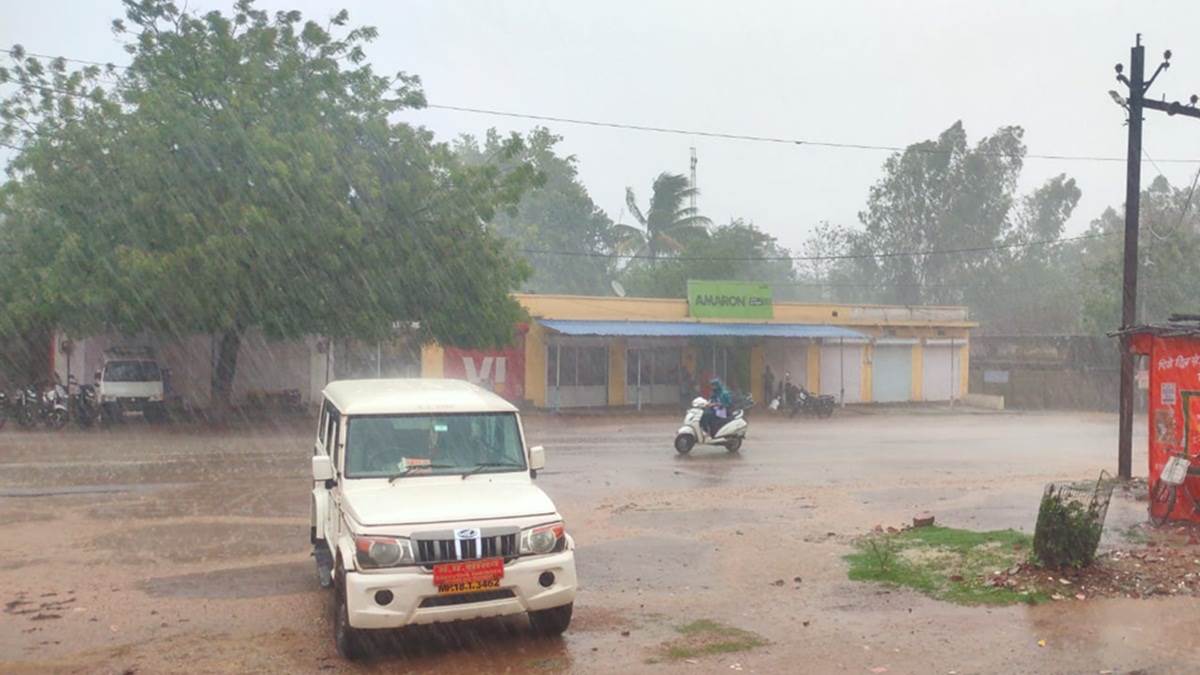 Rain in Shahdol: शहडोल में शुरू हुई झमाझम वर्षा, सुरक्षित स्थानों पर ...