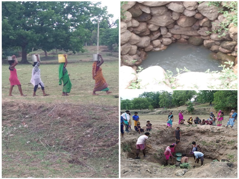 Korba News : बूंद-बूंद पानी के लिए तरसते पंडो आदिवासी अब प्यास बुझाने ...