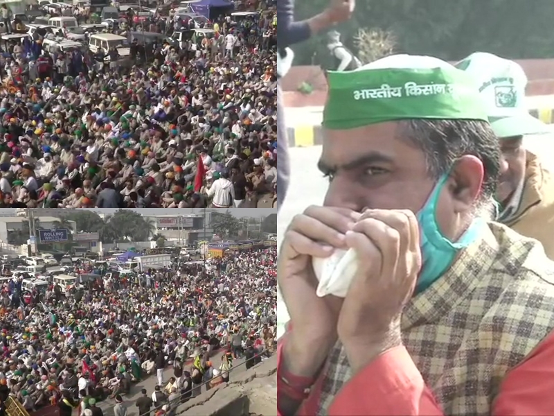 Kisan Protest 2 Dec 2020: किसानों का विरोध प्रदर्शन जारी, देखिए फोटो ...