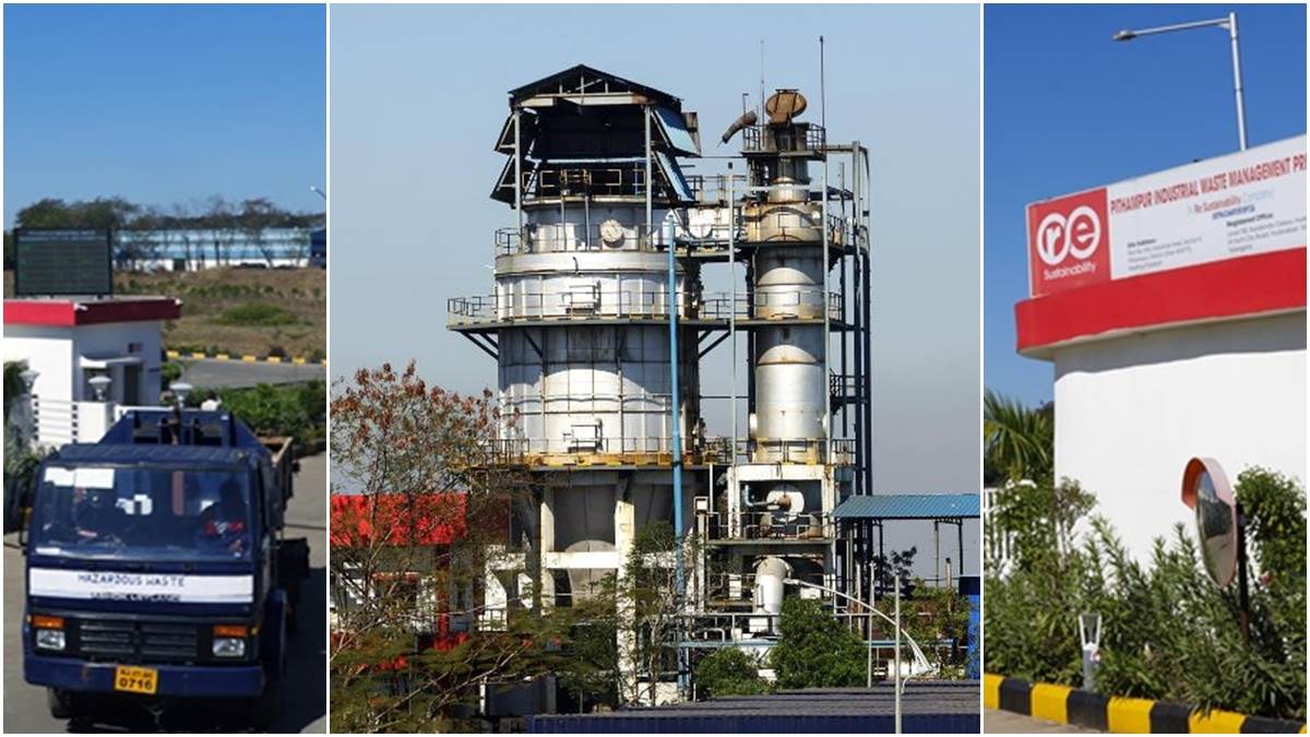 Pithampur Incinerator Plant: कचरे को नष्ट करते समय चार एयर क्वालिटी ...