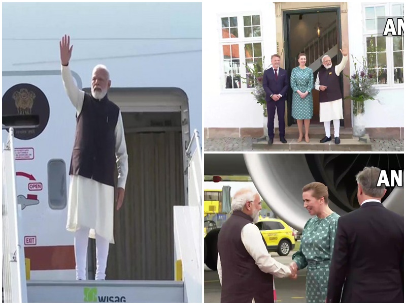 PM Modi in Denmark: डेनमार्क में पीएम मोदी का जोरदार स्वागत, नॉर्डिक ...