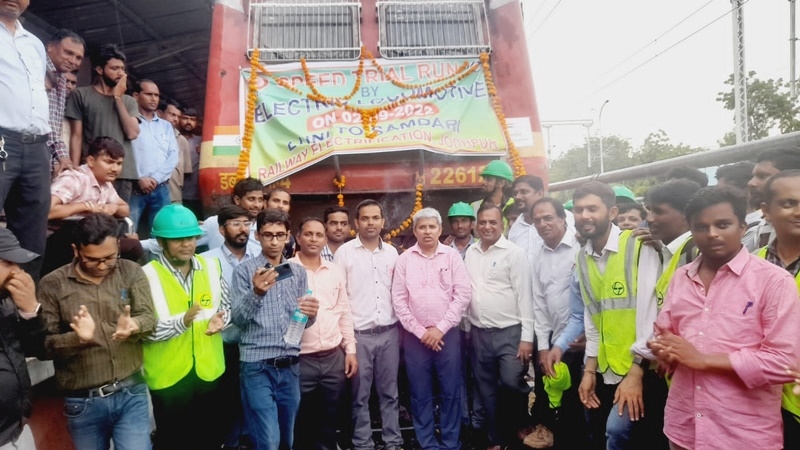 जोधपुर-समदड़ी रेल खंड इलेक्ट्रिक ट्रेन चलाने के लिए तैयार 110 किमी की ...