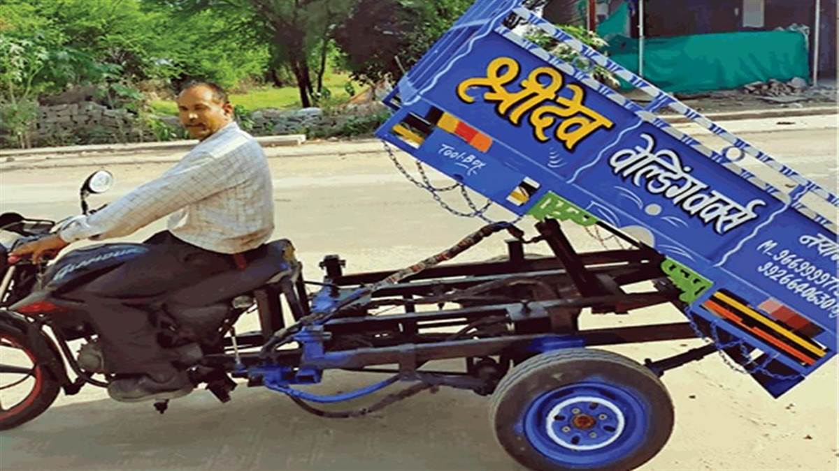 Jugaad Vehicle: नीमच के दो युवक बाइक पर बना रहे कृषि उपकरण, किसानों को ...