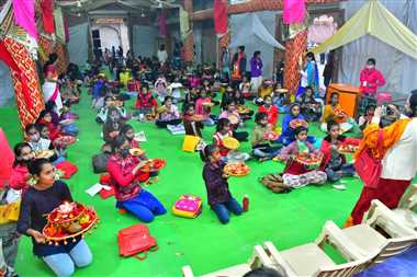 पूजा थाली सजाओ प्रतियोगिता आयोजित, आज निकलेगी पादुका पालकी रथयात्रा ...