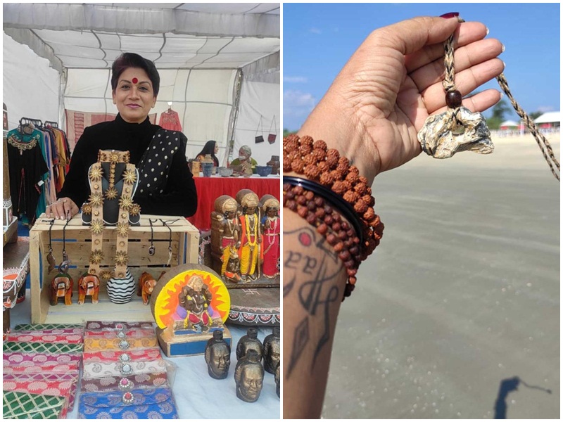 भोपाल की कलाकार ने गोवा से इकट्ठा किए समुद्री शेल से बनाए आकर्षक आभूषण ...