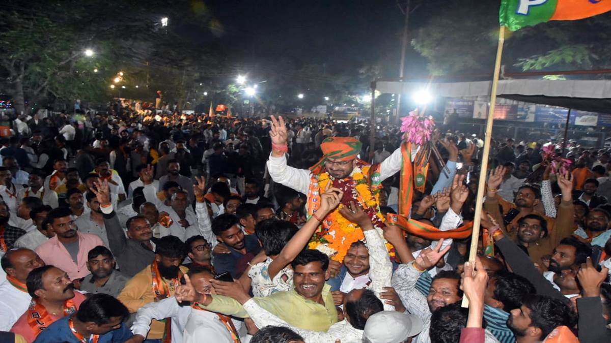 Indore Election Results 2023: रोमांचक त्रिकोणीय मुकाबले में मनोज का ...