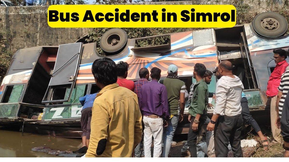 Bus Accident in MP: इंदौर के पास सिमरोल में बस पलटी, दो महिलाओं की मौत, 27 हुए घायल