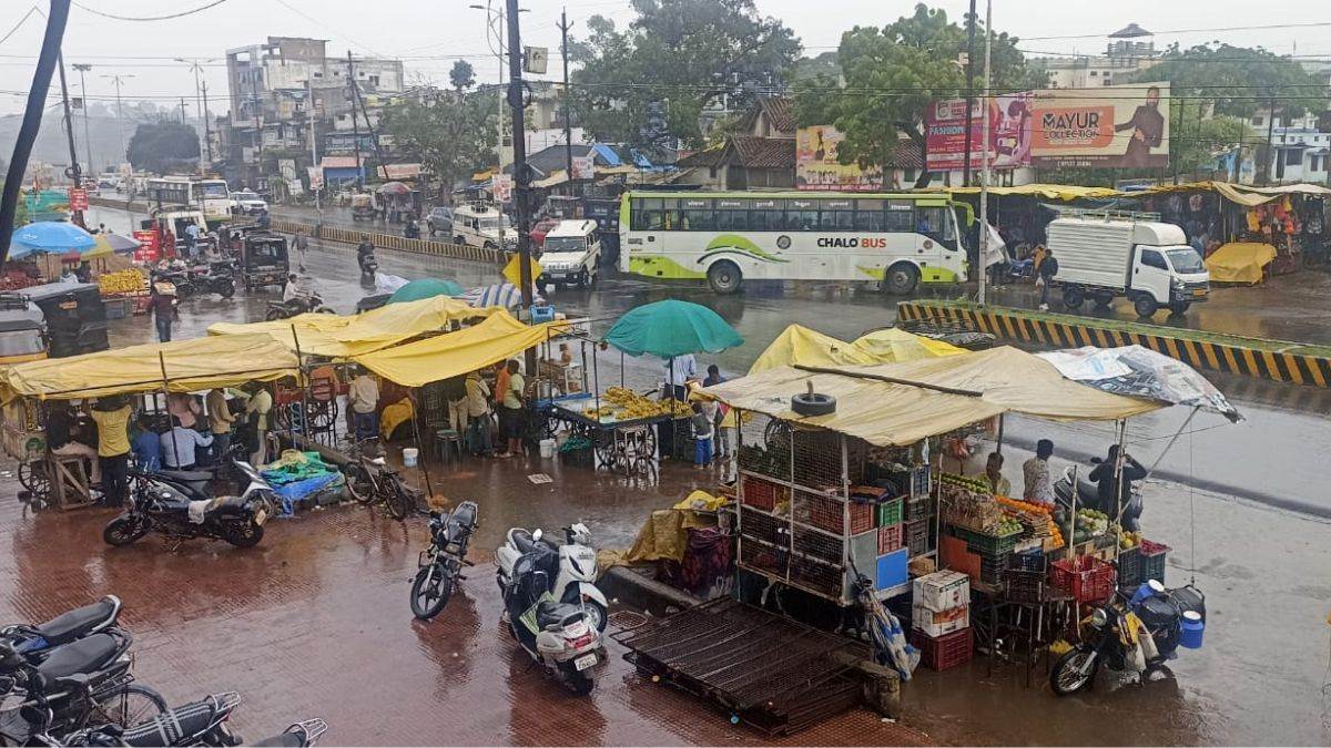 Seoni Weather: सूख रही फसलों को भादौ ने दी राहत, रिमझिम बारिश का दौर ...