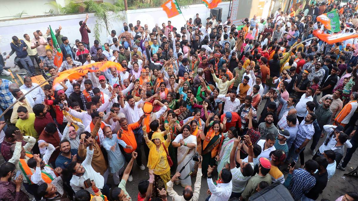 Indore Election Results 2023: भाजपा और कांग्रेस पर ही बरसा मतदाताओं का ...