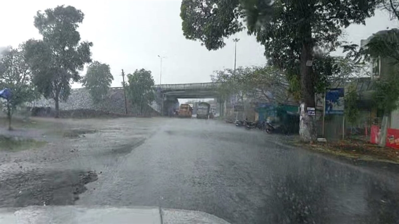 Betul Weather News: फिर बिगड़ा मौसम का मिजाज तेज हवा के साथ वर्षा से ...