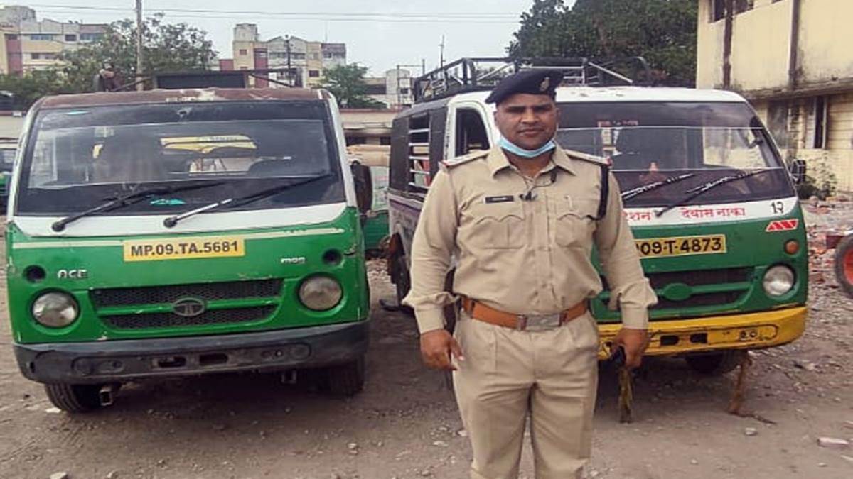 RTO Indore: बिना परमिट के सड़कों पर दौड़ थे वाहन, परिवहन विभाग ने किए ...