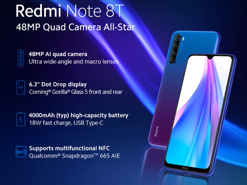 Redmi Note 8T हुआ पेश, लेकिन भारत में नहीं होगा लॉन्च, जानें क्यों ...
