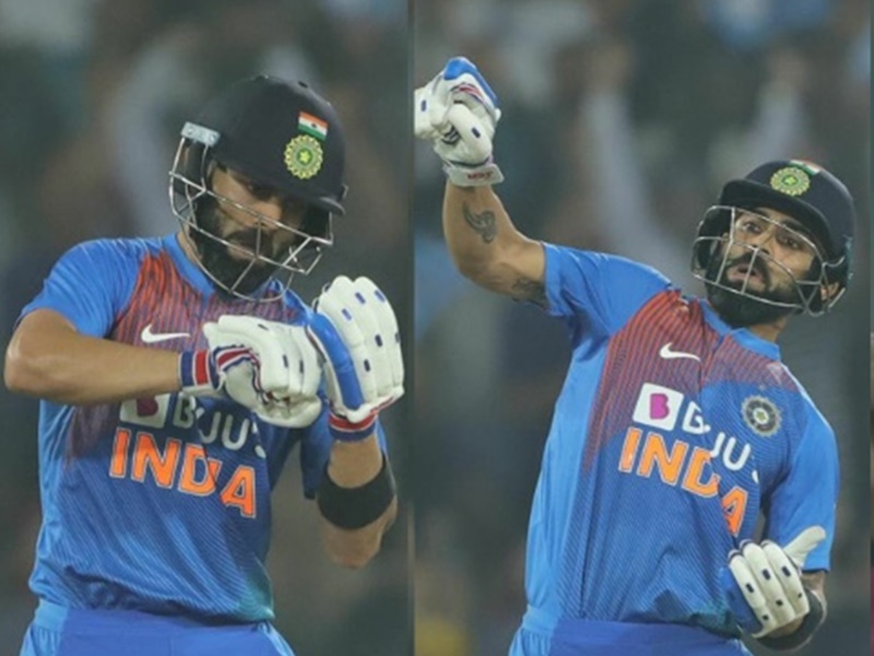 Notebook Celebration: Virat Kohli ने इस तरह उड़ाया विलियम्स का मजाक ...