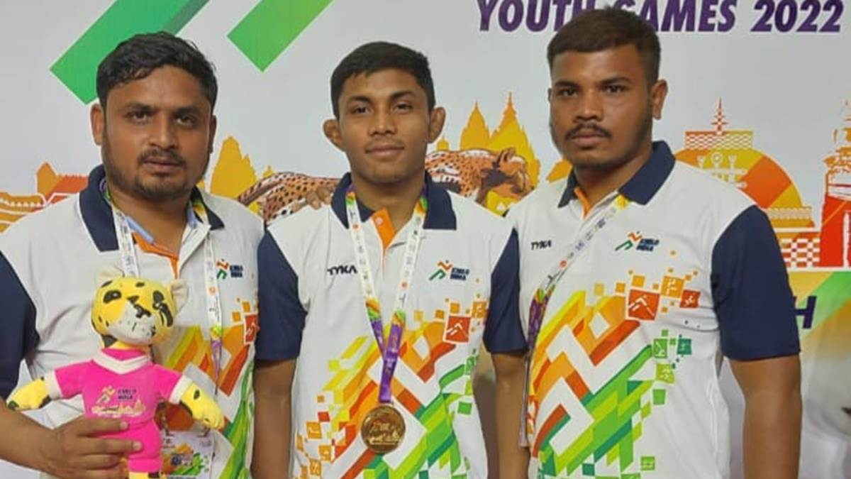 Khelo India 2022: कुश्ती स्‍पर्धा में छत्तीसगढ़ को पहला गोल्ड, मनु यादव ...