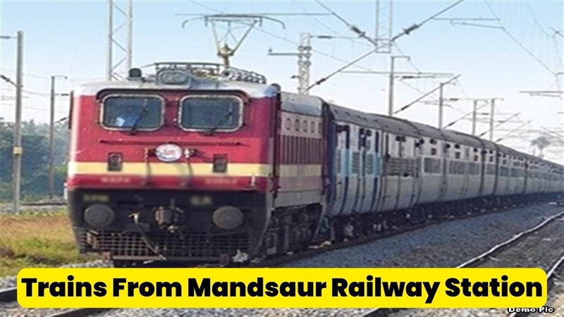 Mandsaur Railway Station: दिन में ट्रेन नहीं और रात में सीट नहीं इंदौर ...