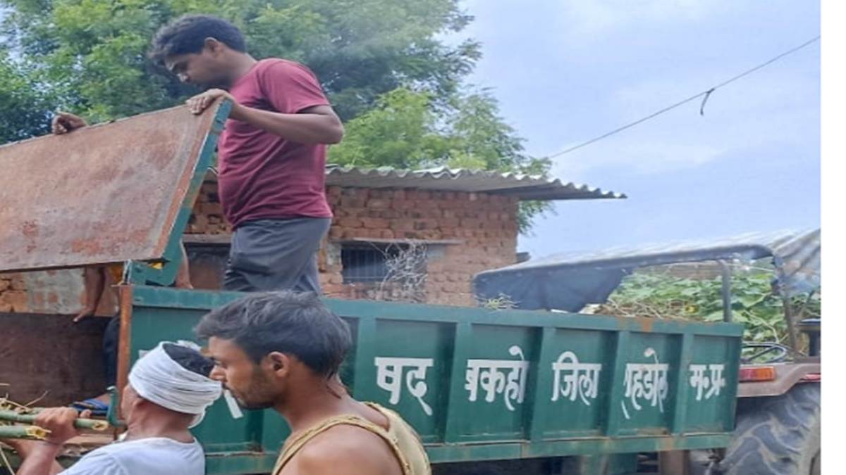 Shahdol News : अमलाई में अंतिम संस्कार के लिए ट्रैक्टर से ले जाने पड़े ...