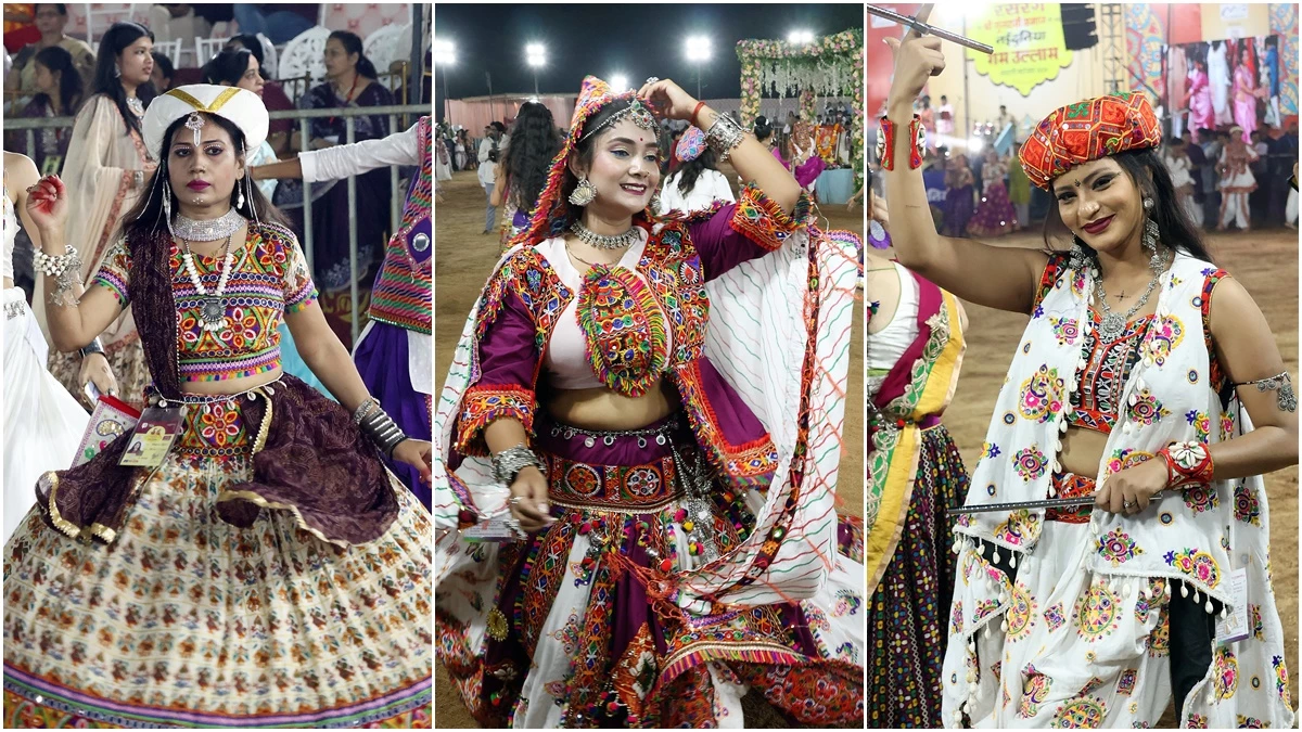Garba Dance Wallpapers Dance The Dandiya Style Hindustan Times