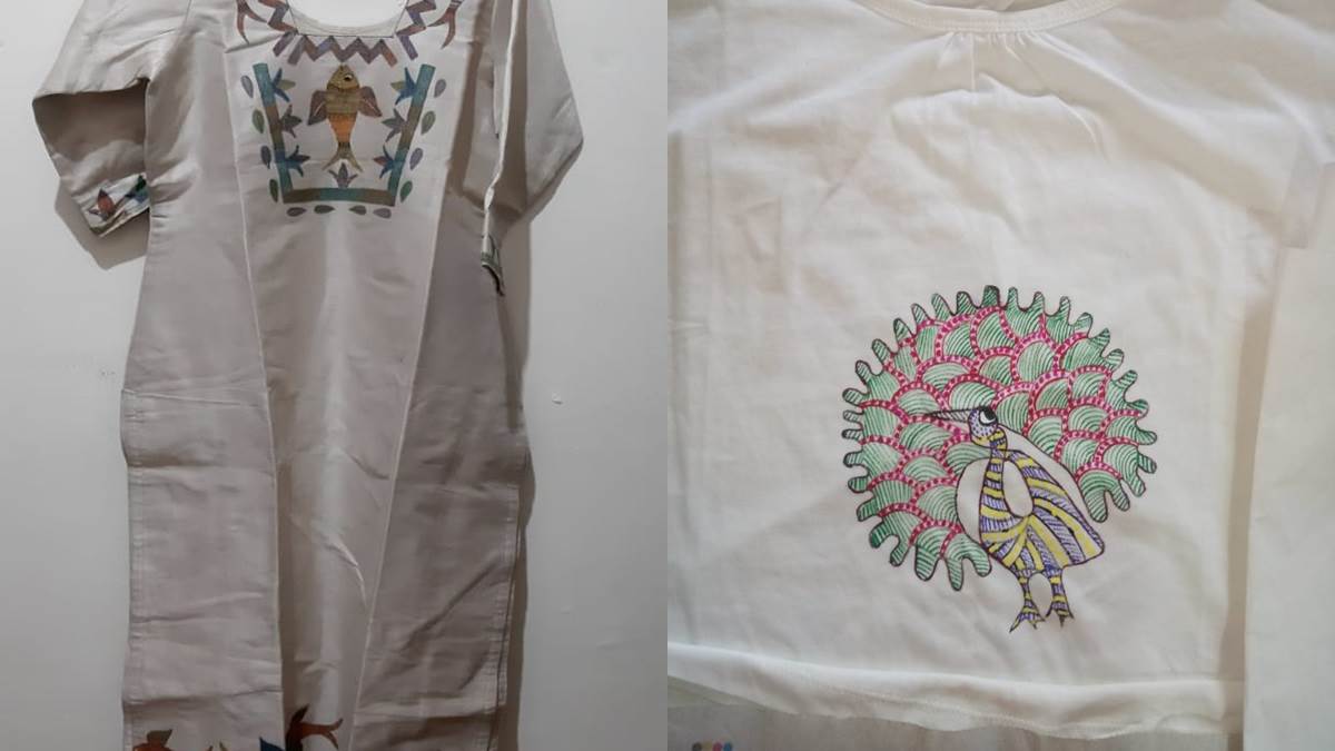 Bhopal News: फैशन का नया सिंबल बन रहे गोंड प्रिंट के परिधान - Bhopal ...