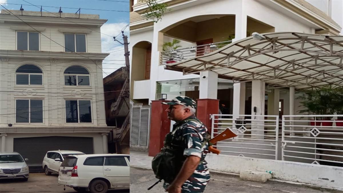 ED Raid in Bilaspur: शराब व कोल व्यवसायियों के घर व कार्यालय में ईडी की ...