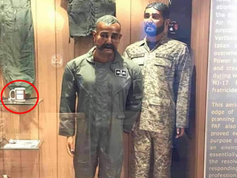 Wing Commander abhinandan का पुतला पाकिस्तान ने वॉर म्यूजियम में रखा