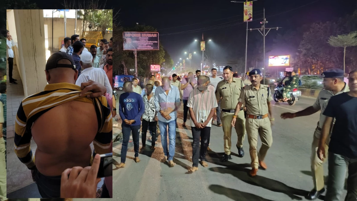 Dewas News: जीत के जश्न में हुड़दंग: युवकों का मुंडन कर जुलूस निकालने ...