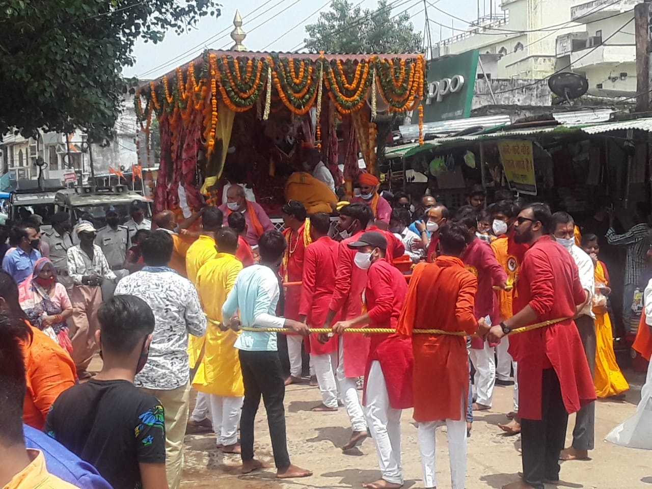 Rath Yatra 2021: शहडोल में धूमधाम से निकाली गई भगवान जगन्नाथ की रथ यात्रा