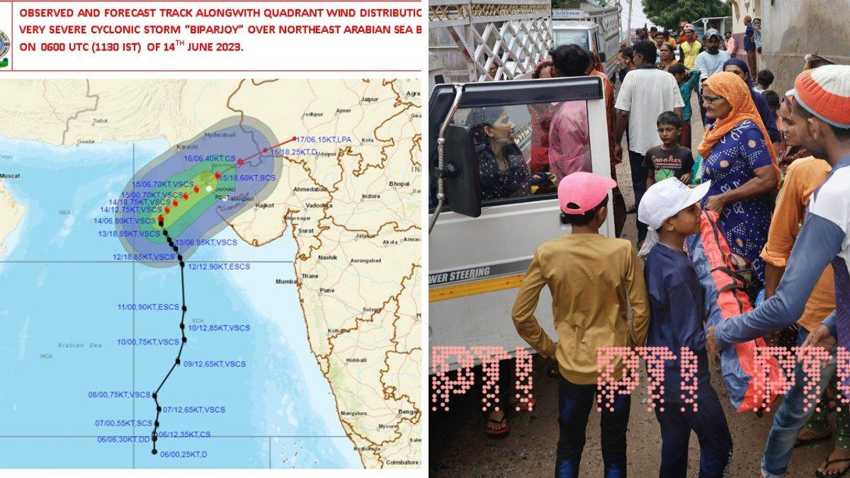 Biparjoy Update: गुरुवार दोपहर तक 'बिपरजॉय' के लैंडफॉल की संभावना, 50 ...