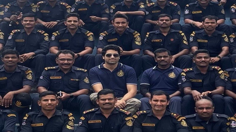 ऑक्टोपस स्पेशल फोर्स के साथ अदिवि शेष ने की खास मुलाकात - Adivi Shesh ...