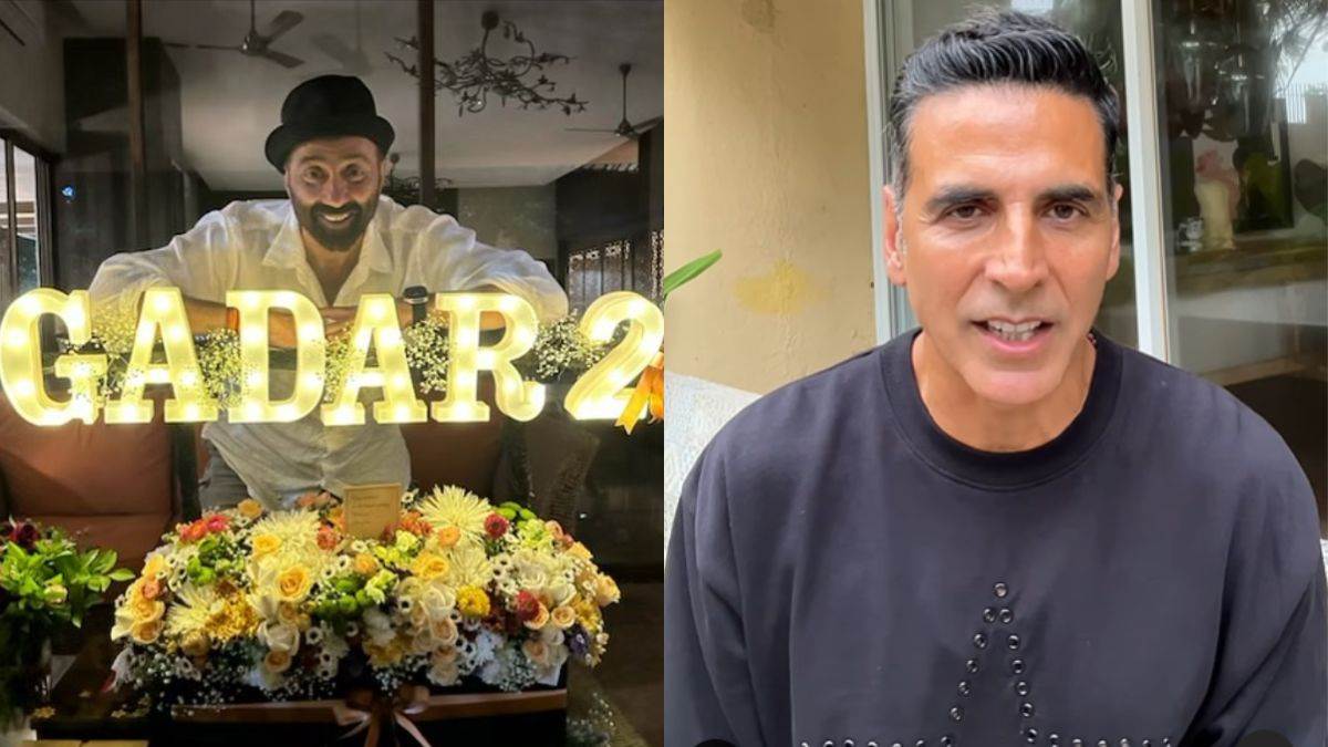 Gadar 2 Vs OMG 2: अपनी ही फिल्म में ‘गदर 2’ को प्रमोट करते नजर आए अक्षय ... Gadar 2 Vs OMG 2: अपनी ही फिल्म में ‘गदर 2’ को प्रमोट करते नजर आए अक्षय ...