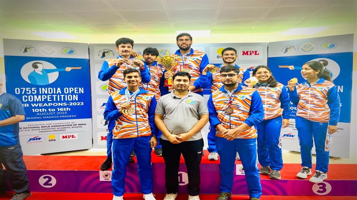 MP Sports News: मप्र के निशानेबाजों ने इंडिया ओपन एयर वेपन व ओपन शाटगन ...