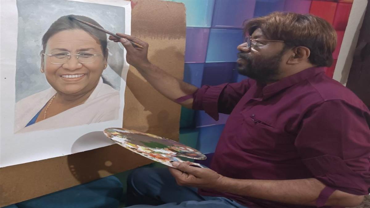 President Murmu MP visit : दो दिन में 18 घंटे काम कर राज सैनी ने बनाया ...