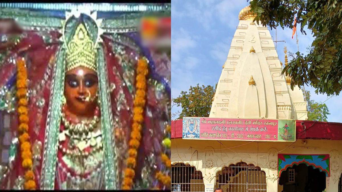 प्रसिद्ध लखनी देवी मंदिर में चोरों का धावा, जेवर नहीं ले जा पाए चोर ...