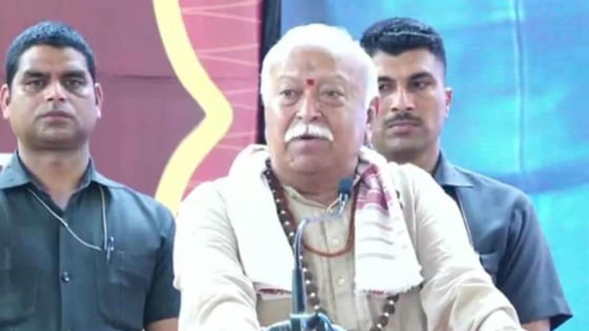 आरएसएस प्रमुख मोहन भागवत ने कहा, धर्म के मार्ग पर चलकर ही भारत विश्व ...
