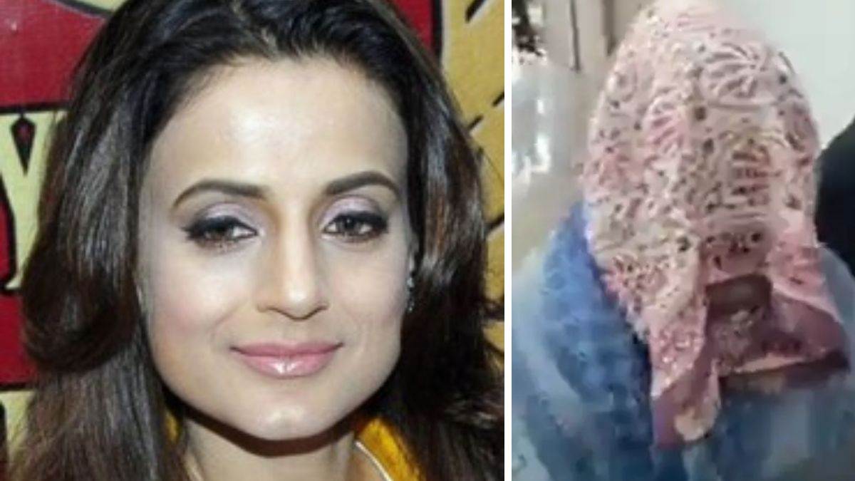 Ameesha Patel: मुंह छुपाए पहुंचीं अमीषा पटेल और रांची कोर्ट में किया ...