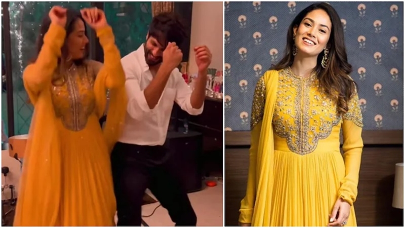 Mira Rajput Dress: मीरा राजपूत ने पहनी 74000 की अनारकली ड्रेस शाहिद के ...