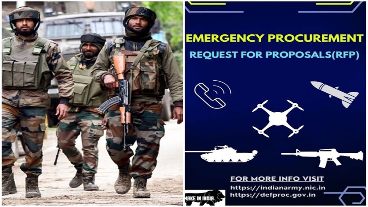 भारतीय सेना ने भारतीय डिफेंस इंडस्ट्री से रक्षा उत्पादों की सप्लाई के ...