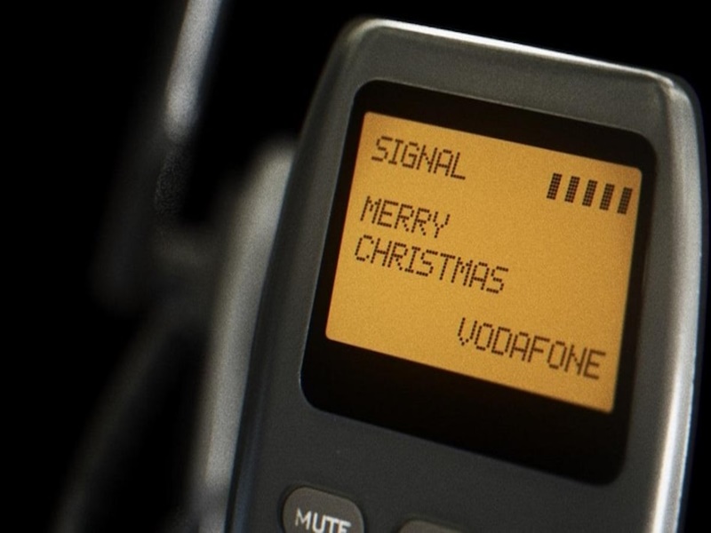 The world's first text message was on 'Christmas Day', now being ...