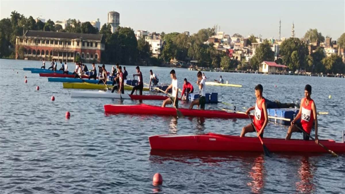 MP Sports News : राष्‍ट्रीय कैंनो स्प्रिंट में पहले मप्र का दबदबा रहा ...