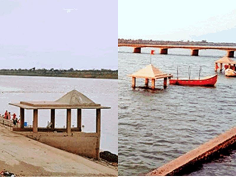 Narmada Water Level: बड़वानी में एक माह में 11 मीटर घट गया नर्मदा नदी ...