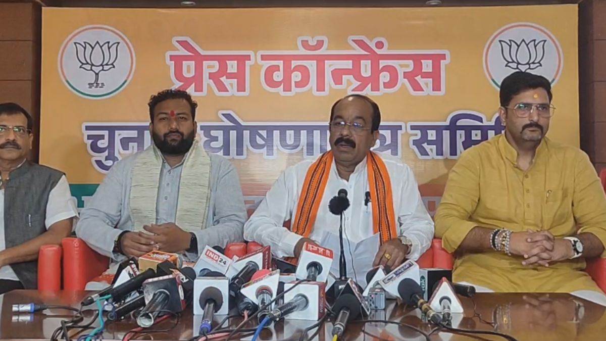 CG Politics: बीजेपी प्रदेश अध्यक्ष अरुण साव ने ली प्रेसवार्ता, कहा ...