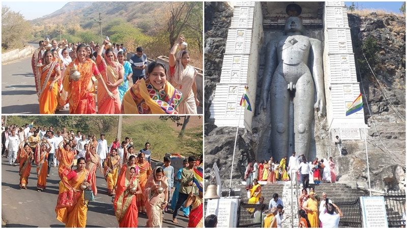 MP News: मध्य प्रदेश के जैन तीर्थ बावनगजा में आदिनाथजी की 84 फीट ऊंची ...